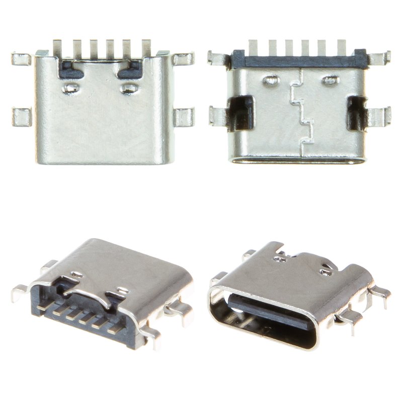 Charge Connector, (6 pin, type 1, USB type C) - All Spares